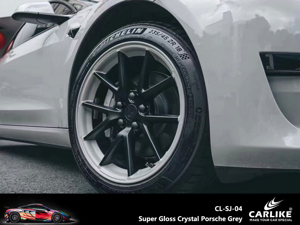 Super Gloss Crystal Porsche Grey Vinyl Bulk Price – BlackAntVinyl